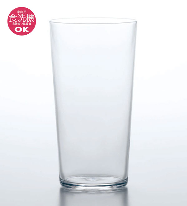 サイズ：口径72×高さ135・最大径72mm 容量：370ml 材質：ソーダライムガラス（ファインクリア） 原産国：マシンメイド／日本製
