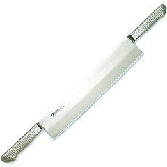 サイズ（刃渡り）:350 mm 材質：刀身＝モリブデン・バナジウム鋼/ハンドル＝18-8ステンレス鋼 生産国：日本 プロの理想の切れ味と使い易さを追求したシリーズです。 ●本刃付け 砥石による本格的な刃付けを施し、鋭い切れ味を長く持続させま...