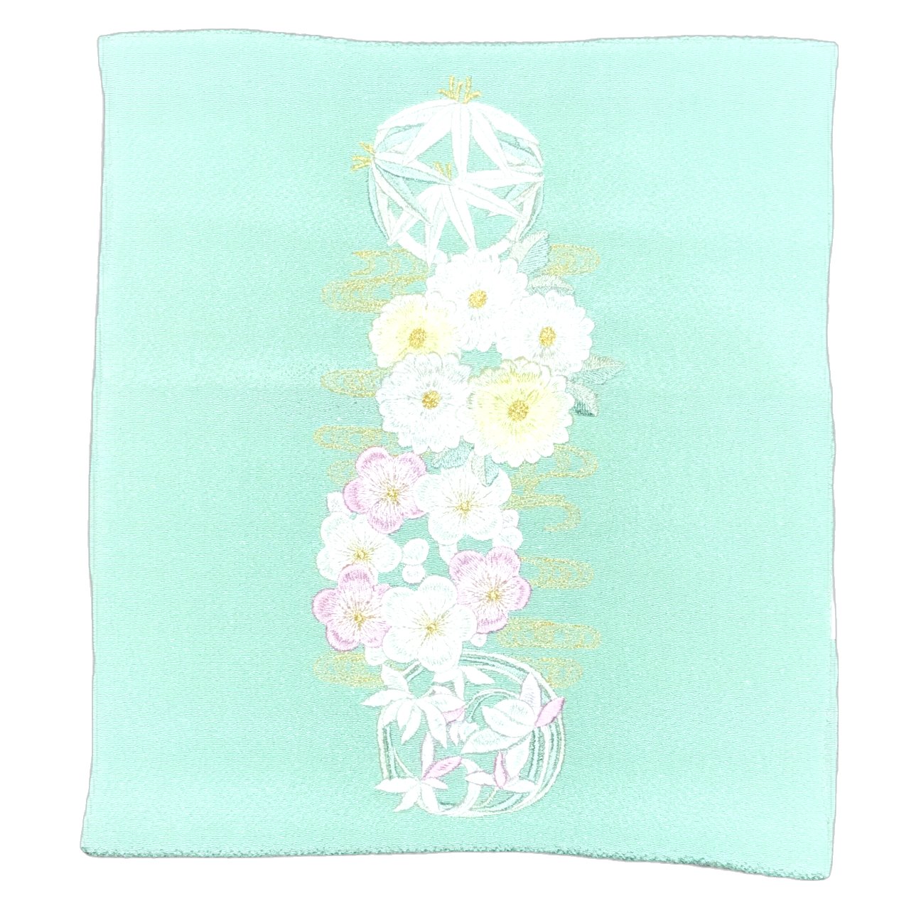 　　素材 絹100％（金糸を除く） 着用可能帯 袋帯・名古屋帯 着用時期 礼装・略礼装の帯揚げです。 関連商品 ネットショップ最大級センダイヤの 帯締め・帯揚げセットコーナー 備考 基本的に難なしの品物となっておりますが 糸浮き等の不具合は...