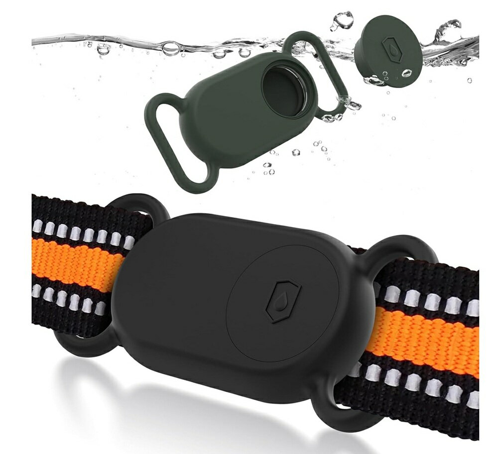 【大切な愛犬・愛猫の迷子防止に】Galaxy SmartTag2専用 防水シリコン 首輪ホルダー 大切な家族の一員であるワンちゃん、ネコちゃんの安全を守りますか？ うっかり目を離した時や、予期せぬアクシデントでペットが迷子になってしまう心配...