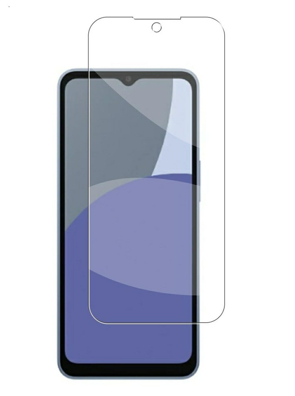 AQUOS wish5（アクオス ウィッシュ5）対応 ガラスフィルム 高透明度で画面本来の美しさをそのままに 表面硬度9Hで鍵や小銭などの擦れ傷からしっかり保護 滑らかな指滑りで快適なタッチ操作を実現 指紋や皮脂が付きにくい防汚コーティング...
