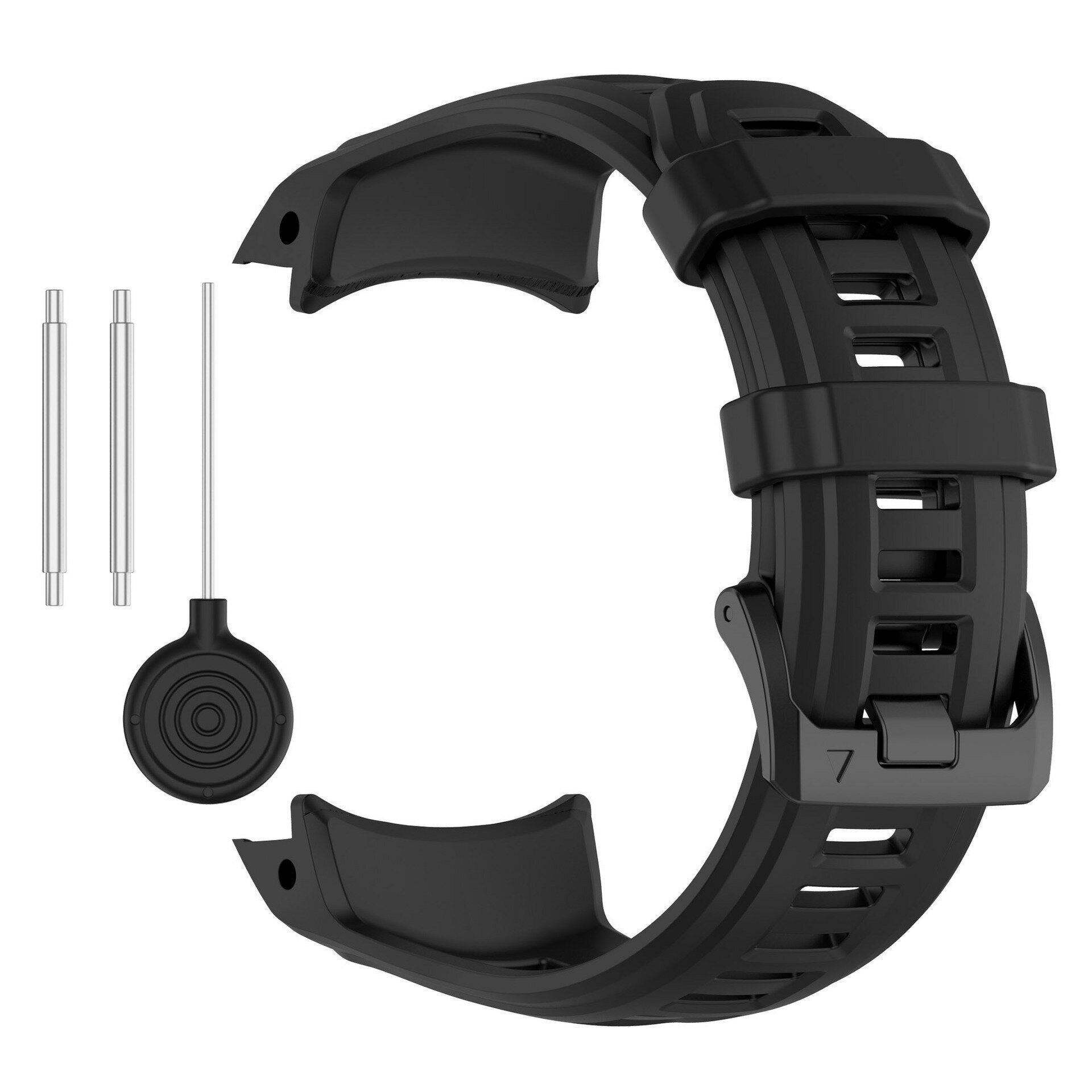 Garmin Instinct 3 45mm / 50mm 対応の交換用シリコンバンドです。柔らかくしなやかな素材を採用しており、長時間の装着でも手首への負担を軽減。ランニングやトレーニング、登山、アウトドア活動はもちろん、通勤や通学など日...