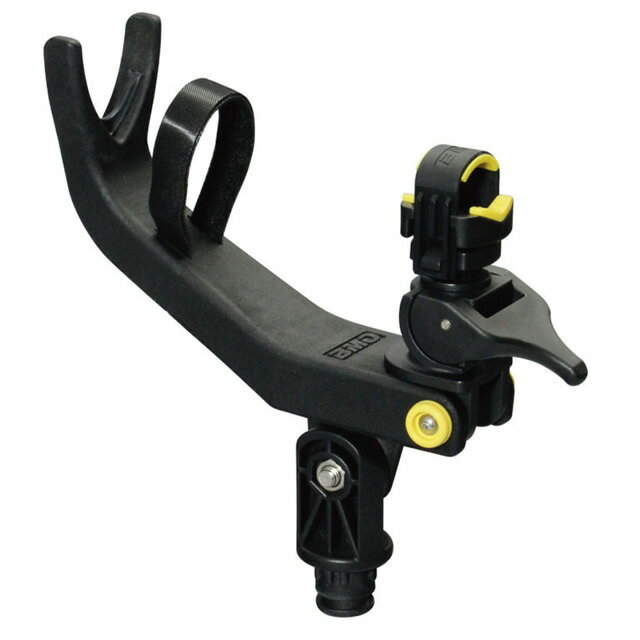 【 製品仕様 】 ■ホルダー材質：樹脂/ゴム ■ホルダーサイズ（mm）：W213×D58×H200 ■対応ロッド径（mm）：Φ8〜20極みグリップに樹脂製のライトタイプが登場！ライトな釣りにご使用いただけます。 ホルダー部からワンタッチで竿...