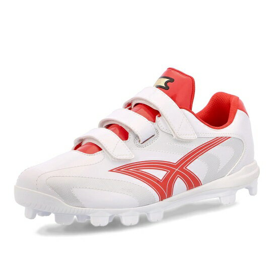 ■メーカー名：SSK（エスエスケイ） ■品名 ：スターランナーMCL ■品番：SSF4200BL ■カラー：1020　ホワイトxレッド ■サイズ：21.0～26.0cm ■素材 アッパー：人工皮革 アウトソール：合成樹脂 ミッドソール：合成...