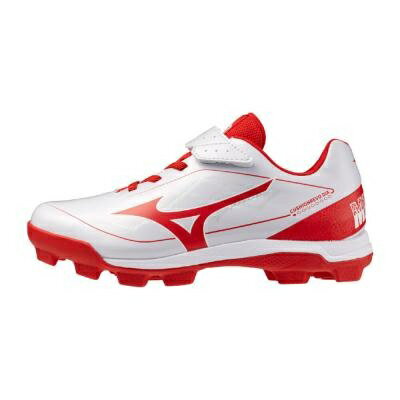 ■メーカー名：MIZUNO（ミズノ） ■品名 ：クッションレボダイア Jr ■品番：11GP252762 ■サイズ：20.0m～24.0cm ■素材：甲材：人工皮革×合成繊維 ■底材：ゴム底　 ■原産国： カンボジア製 ■質量： 約200g...
