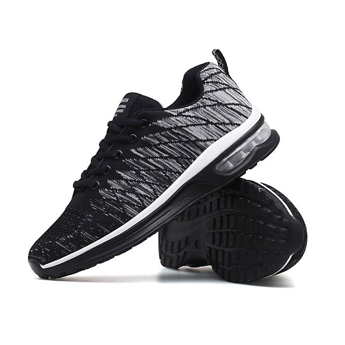 軽量なスポーツシューズです。ソールのかかと部分にエアーが入っておりショックを吸収するため、運動やランニング時に使い勝手が良いです。見た目もスポーディーでかっこいいですね。＜カラー＞ブラックグリーンレッド＜サイズ＞23cm23.5cm24cm...