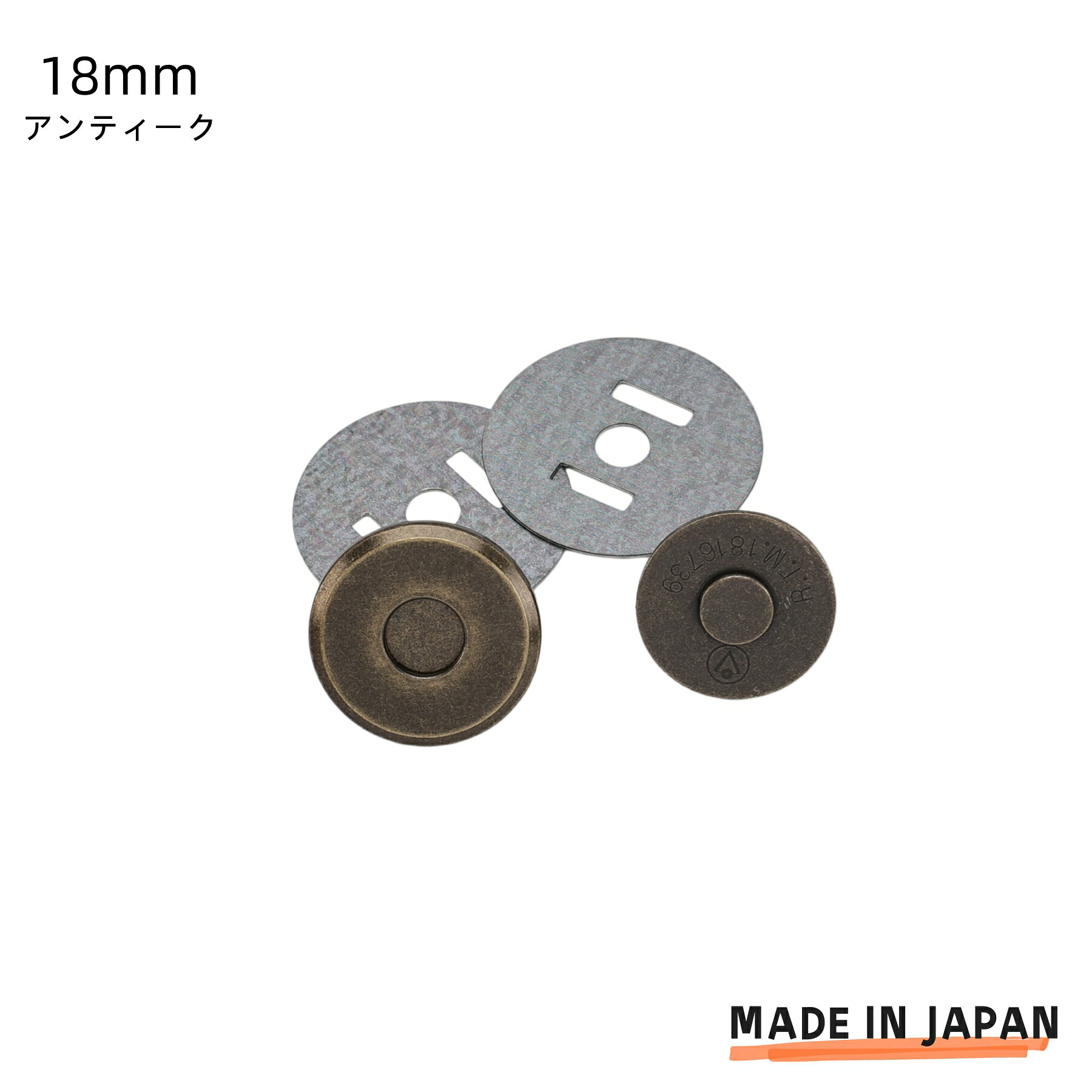商品情報シリーズMTタイプ：超薄型マグネットホック,幅広い用途に対応。対応素材革・布・合成皮革 などUSE CASEバッグ・トートバッグ・ショルダーバッグ・クラッチバッグ・財布・ポーチ・レザークラフト作品・ハンドメイドバッグ・アパレル小物取...