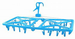 商品説明 メーカー 三和コーポレーション 商品名 ジャンボ角ハンガー 品　番 HH-42 ピンチ数 42個 　色　 ブルー 材　質 本体：ポリプロピレン バネ：鋼線 重量 0.58Kg サイズ [使用時]約幅77×奥行35×高さ32cm