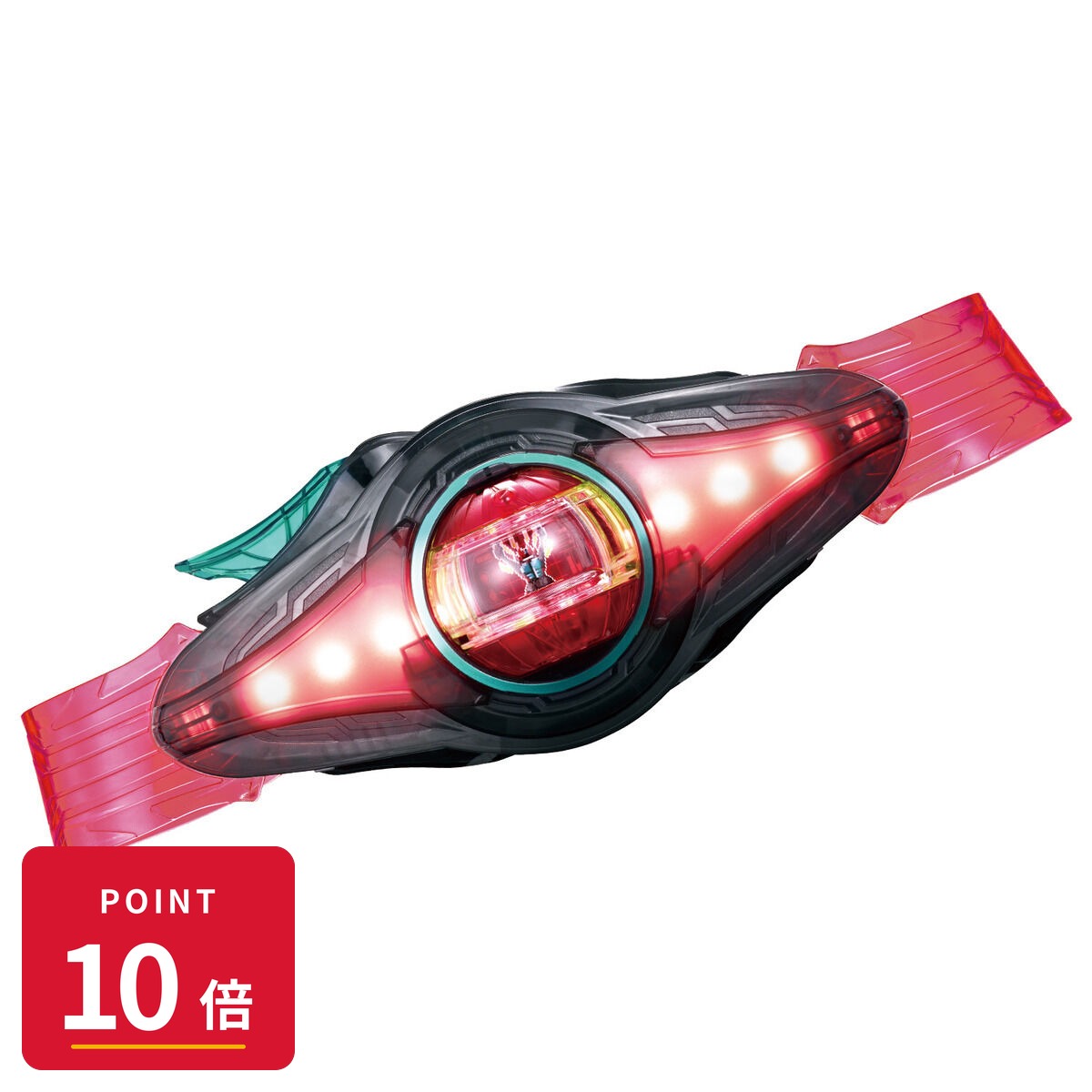 『仮面ライダーゼッツ』より、「変身ベルト DXゼッツドライバー」が登場！史上初となる、胸に装着する変身ベルトが誕生！LED9個内蔵で帯含めたベルト全体が光る超発光仕様！カプセムを回して変身＆必殺技遊びを楽しめます。仮面ライダーゼッツ フィジ...
