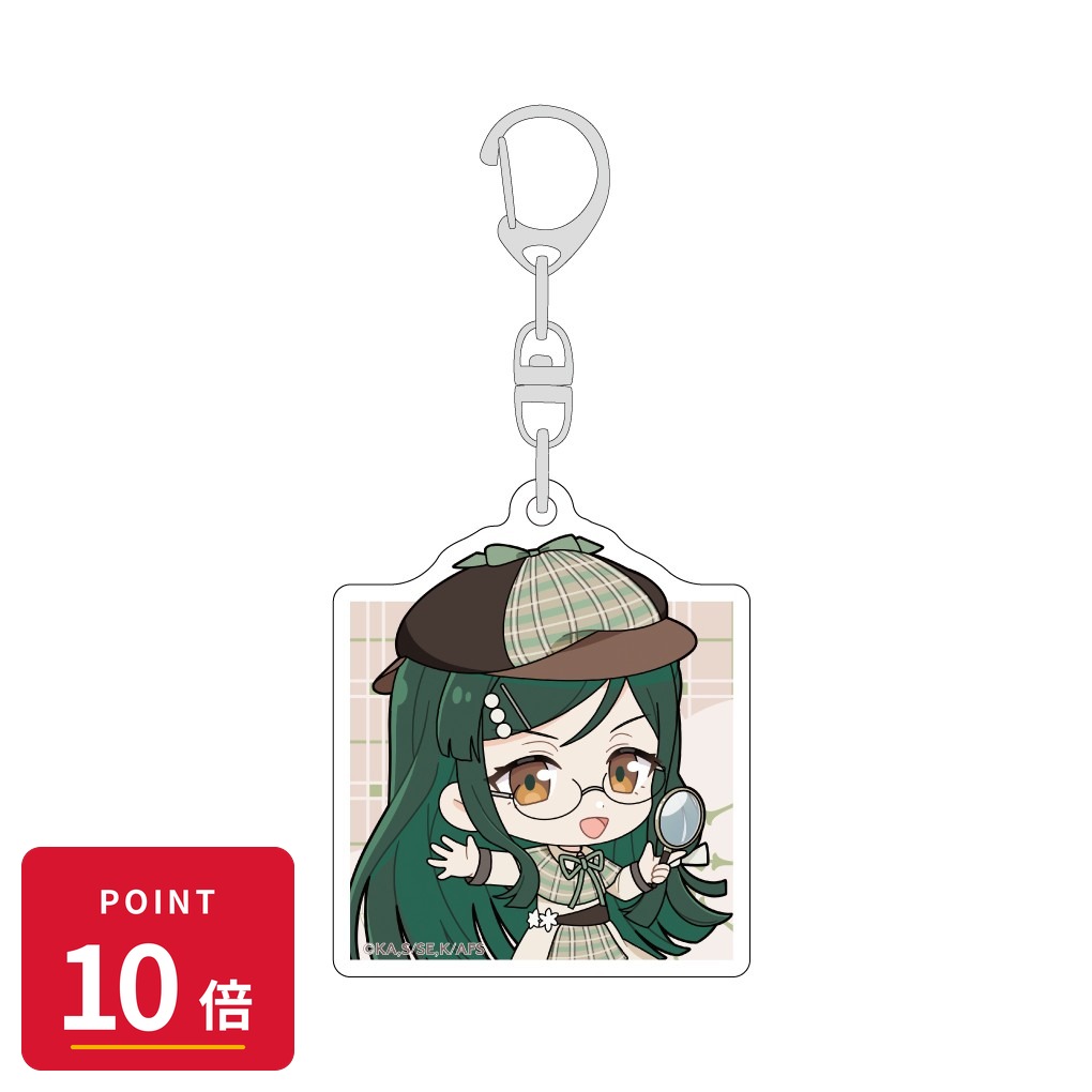 メーカー: Parflette商品名: 【Parflette】春夏秋冬代行者 春の舞 アクリルキーホルダー(葉桜瑠璃/探偵)発売予定: 2026年9月JAN: 4580883064659本商品はグッズです。※本商品は予約商品です。発売日や仕...