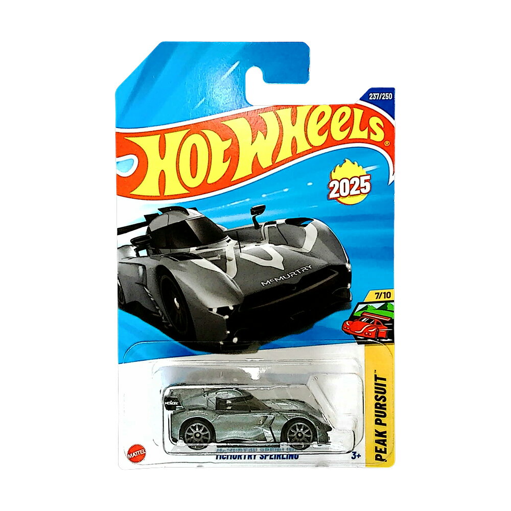 ・ホットウィール ベーシックカー アソート単品・McMurtry Sp?irling・国内流通版・台紙裏面に日本語ラベル・ブリスターに大きな割れがある場合は、発送前に事前にご連絡いたします。 こちらもチェック！ マテル ホットウィール JH...