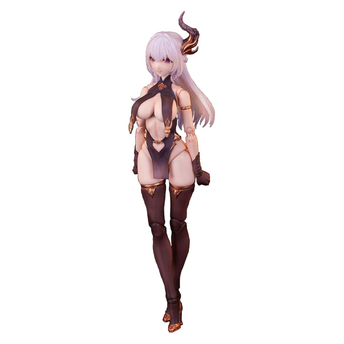 BearPandaとEiifoxがコラボレーションしたオリジナルの1/12スケール可動フィギュアシリーズ「華夏神鬼シリーズ」より第1弾「画皮（がひ）」。妖しくも美しいその姿を、精緻な造形と可動仕様で再現。差し替え顔パーツ3種、差し替えハンド...