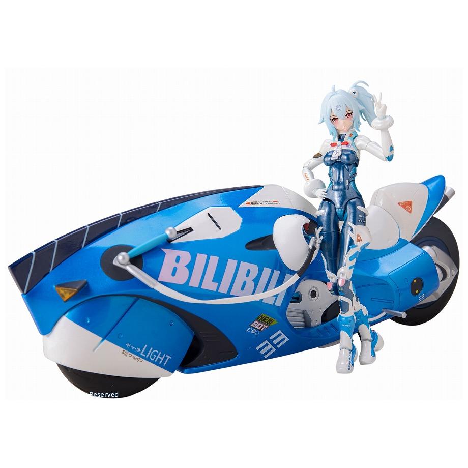 メーカー: AniMester×核金重構商品名: bilibili 33 スピードスリップストリーム 拜年紀 1/12 完成品アクションフィギュア(バイクセット版)発売予定: 2026年12月JAN: 6976881810752本商品は彩色...