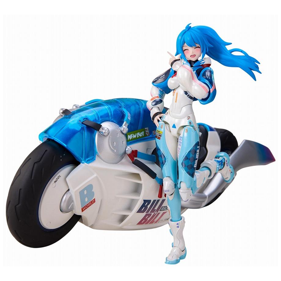 メーカー: AniMester×核金重構商品名: bilibili 22 スピードスリップストリーム 拜年紀 1/12 完成品アクションフィギュア(バイクセット版)発売予定: 2026年12月JAN: 6976881810745本商品は彩色...