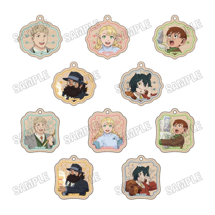 メーカー: メディコス・エンタテインメント商品名: TVアニメ「ダンジョン飯」描き下ろしウッドキーホルダーコレクション 1BOX =10pcs発売予定: 2026年7月JAN: 4573699548796本商品はグッズです。※本商品は予約商...