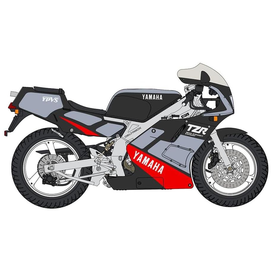 メーカー: ハセガワ商品名: ヤマハ TZR250 (3MA) 前期型 (1989) “ブイマックスブルー/スターシルバー”発売予定: 2026年7月JAN: 4967834217843本商品は組み立て式のプラモデルです(工具・塗料は別売)...
