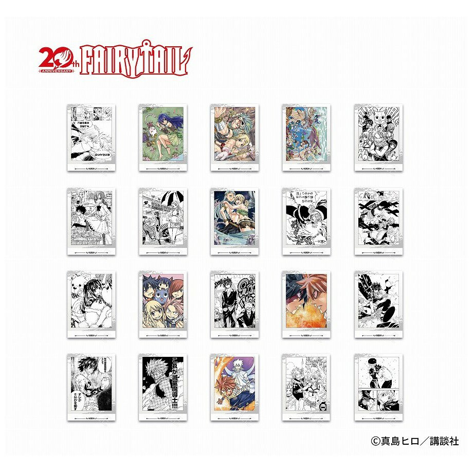 メーカー: Dragon Horse商品名: 【Dragon Horse】AFORCE×DRAGON HORSE FAIRY TAIL 原作 トレーディングインスタントカメラ風ブロマイド 1BOX入数:10発売予定: 2026年7月JAN:...