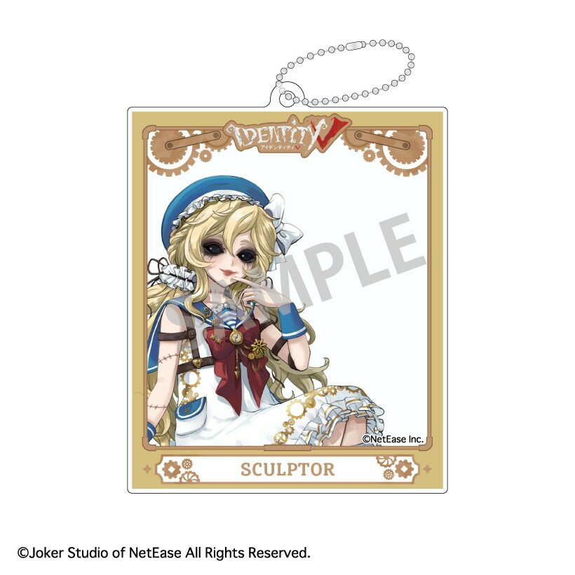 メーカー: カミオジャパン商品名: Identity V 第五人格 フォトフレームアクリルキーホルダー 彫刻師 マリンルック×スチームパンク発売予定: 2026年7月JAN: 4550432318281本商品はグッズです。※実際の商品と画像...