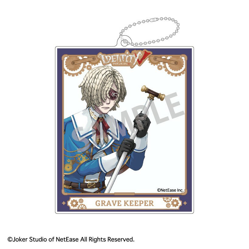 メーカー: カミオジャパン商品名: Identity V 第五人格 フォトフレームアクリルキーホルダー 墓守 マリンルック×スチームパンク発売予定: 2026年7月JAN: 4550432318250本商品はグッズです。※本商品は予約商品で...