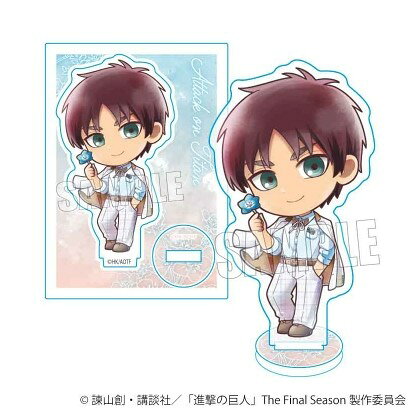 メーカー: ベルハウス商品名: ミニスタンド TVアニメ『進撃の巨人』The Final Season/エレン・イェーガー(Nemophila)発売予定: 2026年8月JAN: 4522776661668本商品はグッズです。※本商品は予約...