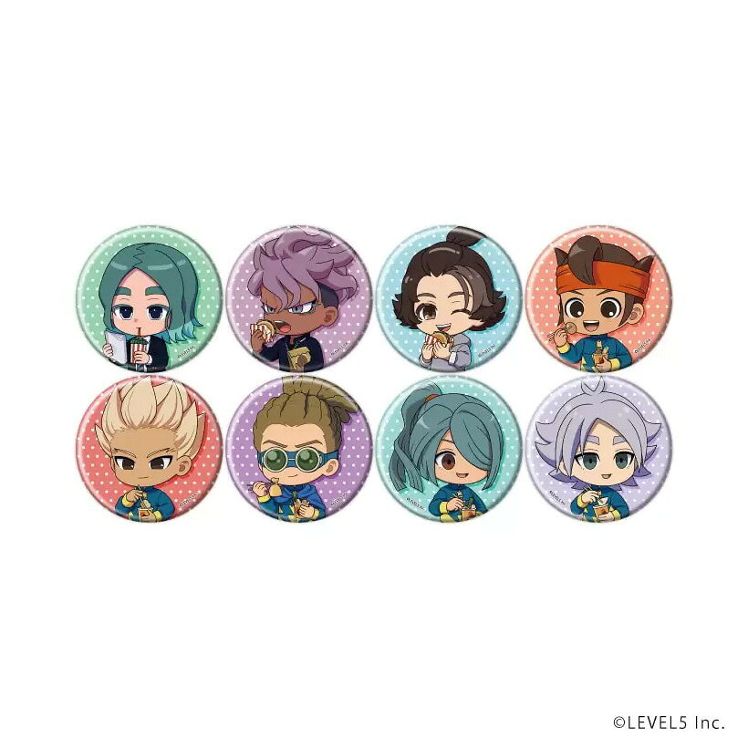 A3【A3】缶バッジ「イナズマイレブン 英雄たちのヴィクトリーロード」03/食べ歩きver. トレーディング(全8種)(ミニキャライラスト) 1BOX入数:82026年10月4570215810962本商品はグッズです。※実際の商品と画像は...