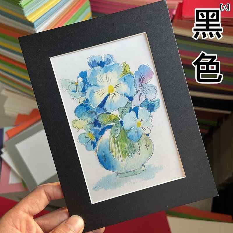 画用紙フレーム 子供の絵 作品 展示 A:ブラック 10個 B:ホワイト 10個 C:レッド 10個 D:ネイビー 10個 E:イエロー 10個 F:グリーン 10個 G:ピンク 10個 H:オレンジ 10個 I:パープル 10個 J:グレ...