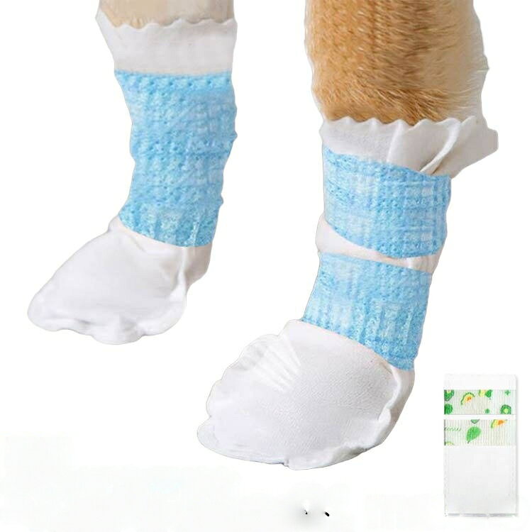 ペット用使い捨て靴100枚セット外層:丈夫で耐久性があります。内層:柔らかく、肌に優しく、防水性があります。犬の使い捨て防水靴は、犬が足を汚さないように効果的に保護することができます。夏の熱いアスファルトや砂によるやけど、砂利や草木のトゲな...