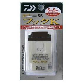掛かりが早く、バレにくいキープ形状で保持力が高く、さらに針先のストレート化で掛かりスピードアップ SaqSas加工によりハリの表面抵抗が小さくなるため、鮎への掛かりが抜群に良化。 群れ鮎や追いの弱い鮎にも軽い力で刺さりこむためバレが減少。 ...