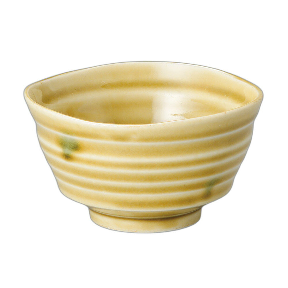 [商品名]　黄瀬戸点腰張千茶[素材]　陶磁器[寸法]　9.7×5cmお店からご自宅まで、季節を問わず、様々なシーンでご利用いただける商品です。[ 9.7×5cm ] 陶磁器 一部の商品はメーカーよりお取り寄せとなりますので、納期が前後するこ...