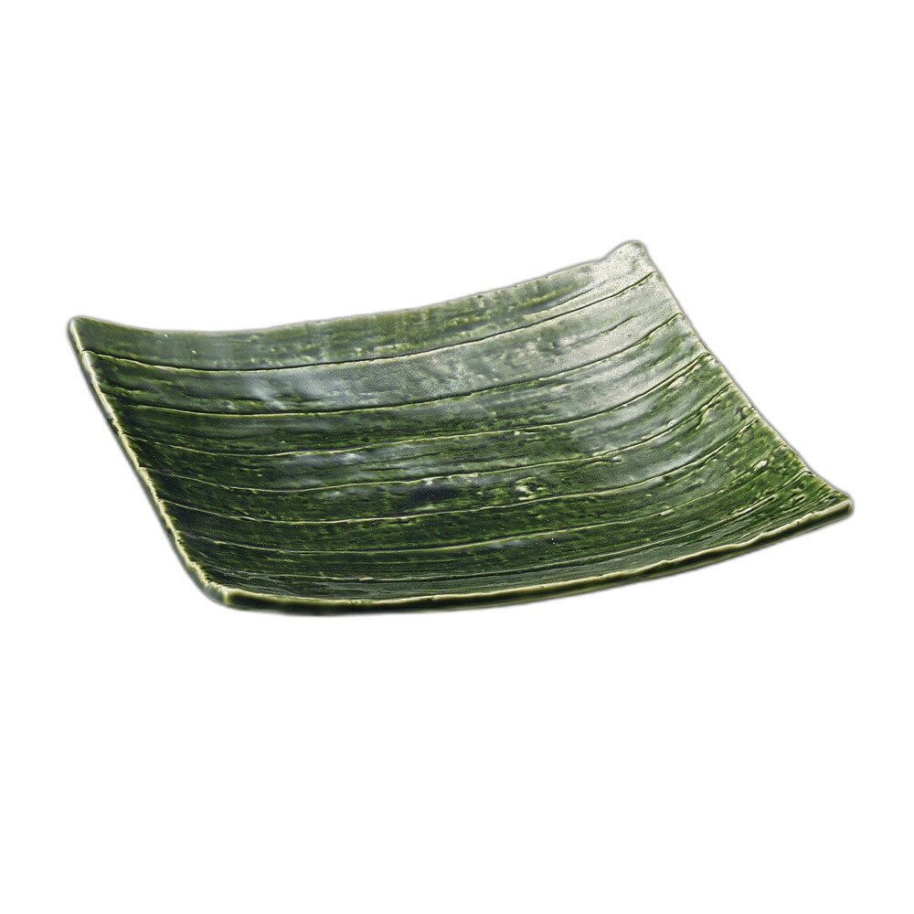 [商品名]　そぎ織部正角8.0皿[素材]　陶磁器[寸法]　22×22cmお店からご自宅まで、季節を問わず、様々なシーンでご利用いただける商品です。[ 22×22cm ] 陶磁器 一部の商品はメーカーよりお取り寄せとなりますので、納期が前後す...