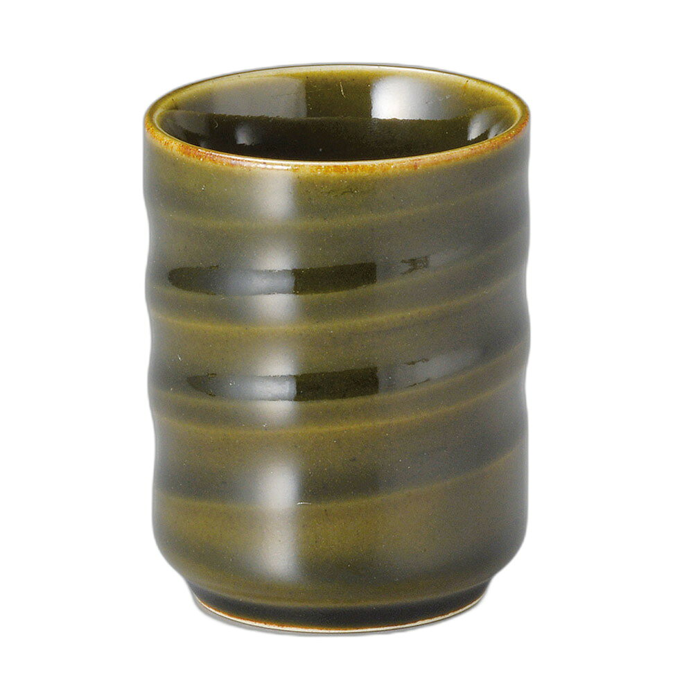 [商品名]　オリベ長湯呑[素材]　陶磁器[寸法]　5.8×7.6cmお店からご自宅まで、季節を問わず、様々なシーンでご利用いただける商品です。[ 5.8×7.6cm ] 陶磁器 一部の商品はメーカーよりお取り寄せとなりますので、納期が前後す...
