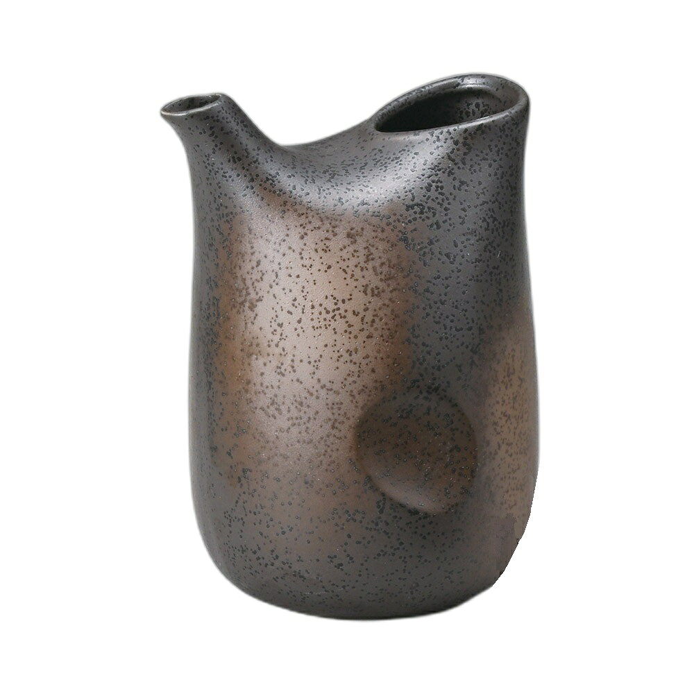 [商品名]　黒曜徳利（大）[素材]　陶磁器[寸法]　8.7×11.6cm・350ccお店からご自宅まで、季節を問わず、様々なシーンでご利用いただける商品です。[ 8.7×11.6cm・350cc ] 陶磁器 一部の商品はメーカーよりお取り寄...