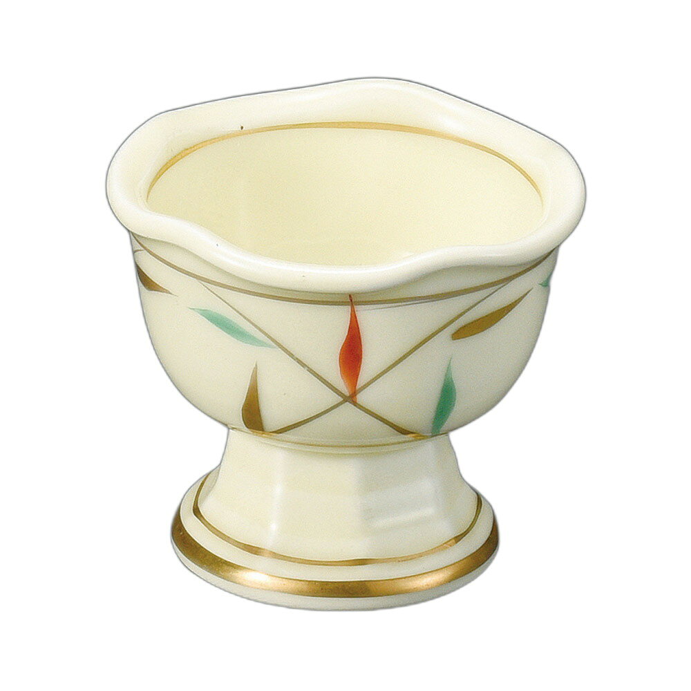 [商品名]　金彩あし高台珍味[素材]　陶磁器[寸法]　6.5×5.7cmお店からご自宅まで、季節を問わず、様々なシーンでご利用いただける商品です。[ 6.5×5.7cm ] 陶磁器 一部の商品はメーカーよりお取り寄せとなりますので、納期が前...