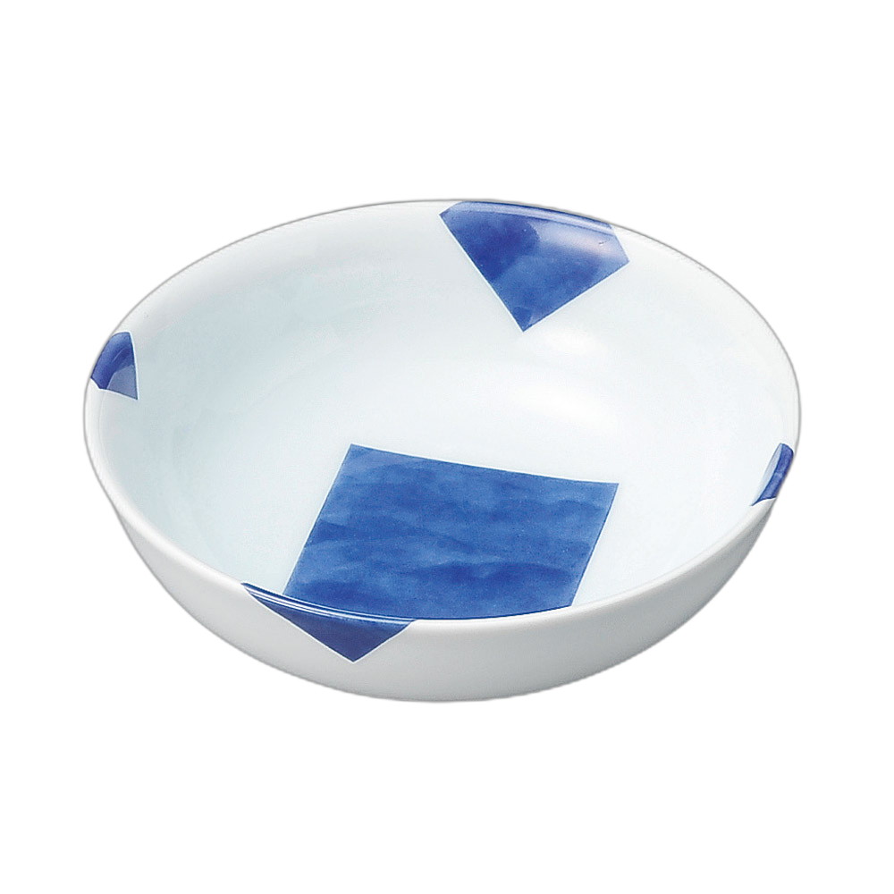 [商品名]　イングレ染付ダミ浅鉢[素材]　陶磁器[寸法]　11×3.5cmお店からご自宅まで、季節を問わず、様々なシーンでご利用いただける商品です。[ 11×3.5cm ] 陶磁器 強化 一部の商品はメーカーよりお取り寄せとなりますので、納...