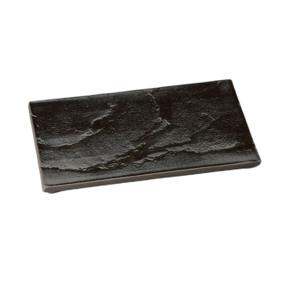 黒雲海四足10.0長角皿[素材]　陶磁器[寸法]　30×18.5×2.5cmお店からご自宅まで、季節を問わず、様々なシーンでご利用いただける商品です。[ 30×18.5×2.5cm ] 陶磁器 一部の商品はメーカーよりお取り寄せとなりますの...