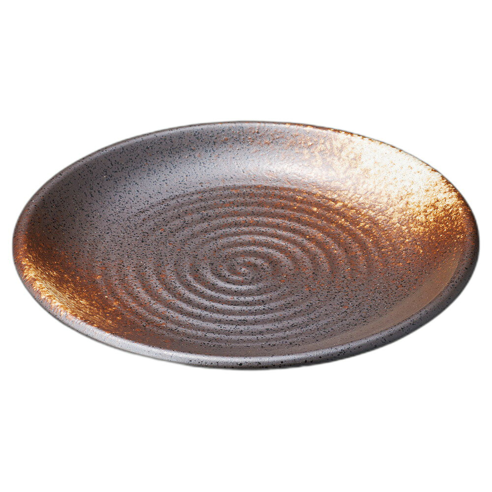 [商品名]古備前 9.0皿[素材] [寸法]26.5×3.3cm結婚式のお返し、母の日のプレゼント、退職祝いなど、さまざまな場面でご利用いただけます。陶器の専門問屋が厳選した、プレゼントやギフトにピッタリな逸品です。[26.5×3.3cm]...