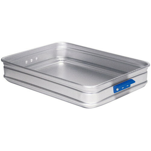 [商品名]　アルミ カラーハンドル番重 大 80 (板取手)青[素材]　アルミニウム(アルマイト)[寸法]　間口:550 x 奥行:370 x H85mm[産地]日本精度の高いスタッキングでガッチリと積み上げできます。他のメーカーの商品(ア...