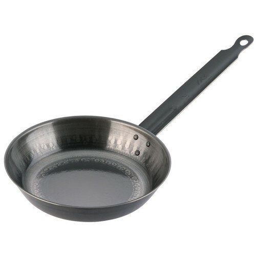 [商品名]　TKGブルーテンパー ハンマーフライパン 21cm[素材]　ブルーテンパー材[寸法]　内径:210 x 深さ:45mm 底径:143mm[産地]日本IH対応電磁調理器でのご使用の際は、100V、200Vに対応できる商品です。ブル...