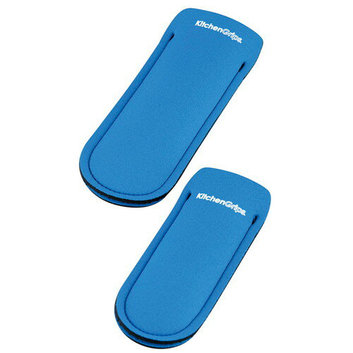 [商品名]　ダンカン 2PCSハンドルスリーブセット 110502-20ブルーベリー[寸法]　大:全長 175 x 幅 70mm 小:全長 155 x 幅 60mm[産地]アメリカ耐冷耐熱温度:ー90度〜＋260度 大小各1個入直火があたる...