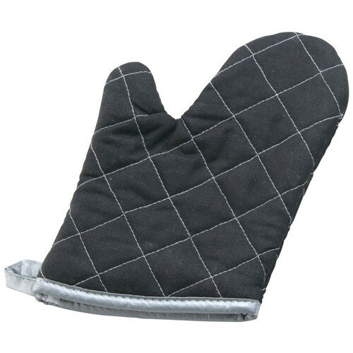 [商品名]　TKG オーブンミット ブラック(片手) 小 260mm[素材]　綿[寸法]　全長:260[産地]中国耐熱温度:約200度食に携わるプロの皆様、実際に使う立場の方々からの声を多く取り入れた、末永くお使い頂ける優れた製品をお届けい...