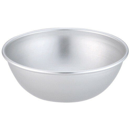 [商品名]　アルマイト ボール 15cm[素材]　アルミニウム合金(アルマイト)[寸法]　外径:161 x 深さ:56mm 容量:0.75L 質量:0.05kg[産地]日本食に携わるプロの皆様、実際に使う立場の方々からの声を多く取り入れた、...