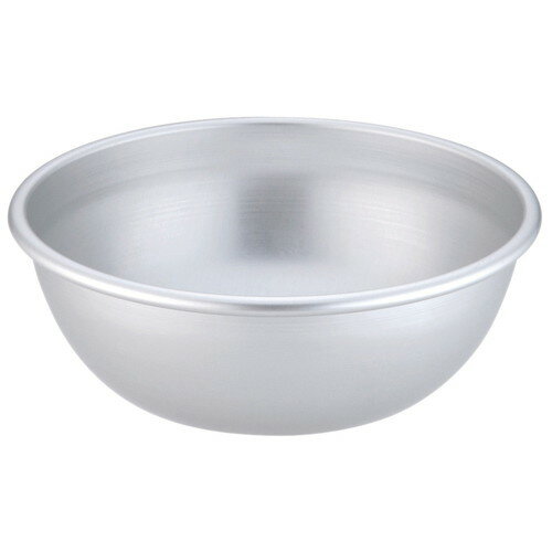[商品名]　アルマイト ボール 21cm[素材]　アルミ[寸法]　外径:229 x 深さ:79mm 容量:2.1L 質量:0.1kg[産地]日本食に携わるプロの皆様、実際に使う立場の方々からの声を多く取り入れた、末永くお使い頂ける優れた製品...