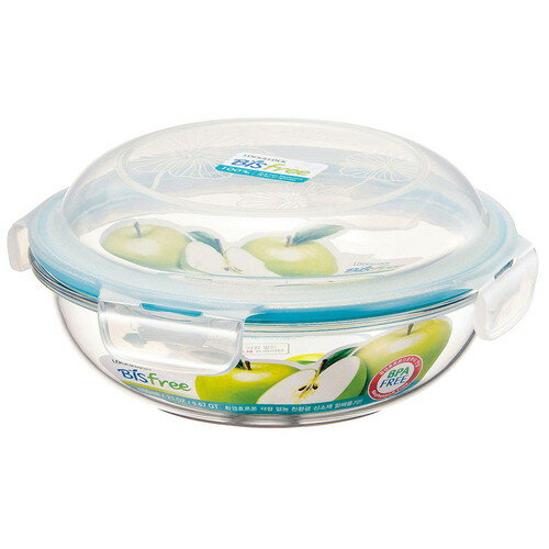 [商品名]　L＆L テーブルトップコンテナー ラウンドドーム型 LBF661[素材]　蓋:ポリプロピレン 本体:トライタン[寸法]　間口:176 x 奥行:176 x H79mm 容量:0.63L [産地]ベトナムテーブルトップシリーズ本体...