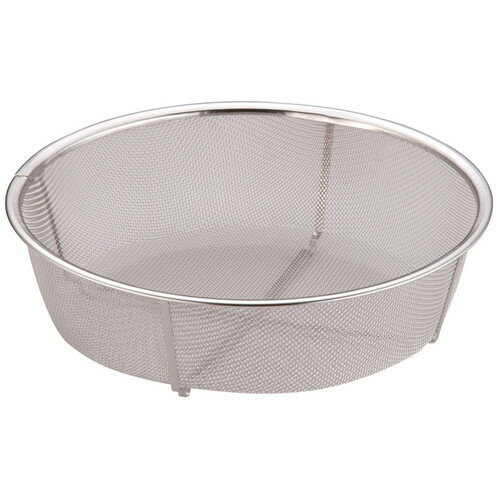 [商品名]　18-8ポニースタイル 27cm(14メッシュ)[素材]　18-8ステンレス[寸法]　外径:274 x 深さ:65mm [産地]日本食に携わるプロの皆様、実際に使う立場の方々からの声を多く取り入れた、末永くお使い頂ける優れた製品...