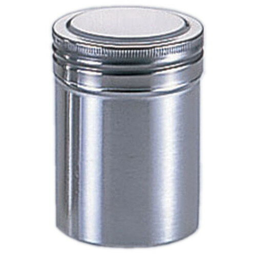 [商品名]　18-8調味缶ストッカー 小[素材]　18-8ステンレス[寸法]　直径:57 x H81mm容量:150ml 質量:0.056kg[産地]日本食に携わるプロの皆様、実際に使う立場の方々からの声を多く取り入れた、末永くお使い頂ける...