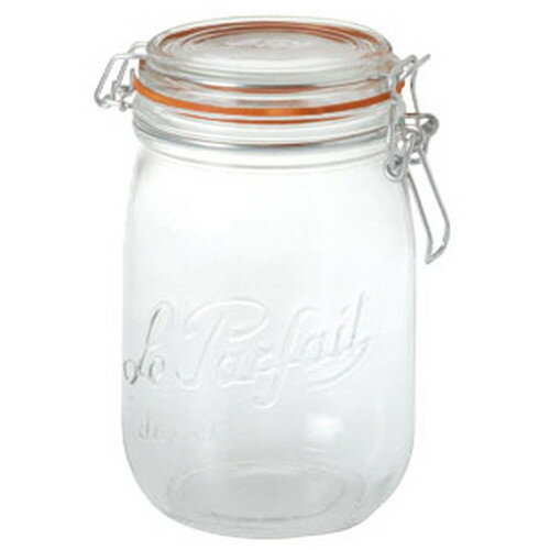 [商品名]　ル・パルフェ ガラス ボーカルジャー 960508 0.75L[素材]　ガラス パッキン天然ゴム[寸法]　直径:110 x H145mm 口径:95mm 容量:750cc[産地]フランスガラスビンに食材を入れ保存する方法しかなか...