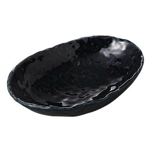 [商品名]　黒瑠璃四ツ足楕円鉢[素材]　陶磁器[寸法]　21.1 x 14.9 x 5.5cm 410g[産地]日本日本のやきものの造形表現の豊かさと卓越した匠を存分にお楽しみいただける逸品をご提案いたします。大胆で豪華、そして繊細な器。[...