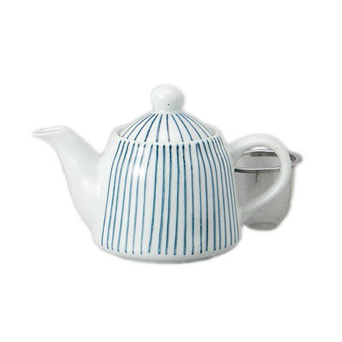 [商品名]　線十草TYポット[素材]　陶磁器[寸法]　10.5 x 11.7cm 410cc 345g輸入品 ※ccは満量時目安です。お店からご自宅まで、季節を問わず、様々なシーンでご利用いただける商品です。また、引き出物や開店祝いなどの贈...