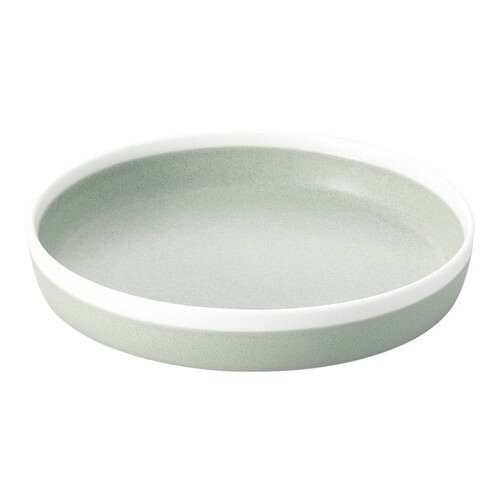 [商品名]　ノールグリーンスプームM[素材]　陶磁器[寸法]　16.5 x 3.4cm 335g[産地]日本お店からご自宅まで、季節を問わず、様々なシーンでご利用いただける商品です。また、引き出物や開店祝いなどの贈り物としてもお選びいただけ...