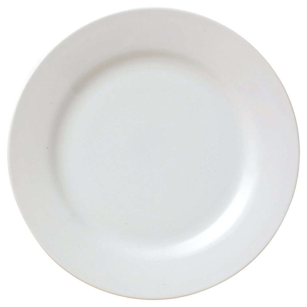 [商品名]白玉渕業務用食器　リム8吋ミート[素材][寸法]21×2.3cm結婚式のお返し、母の日のプレゼント、退職祝いなど、さまざまな場面でご利用いただけます。陶器の専門問屋が厳選した、プレゼントやギフトにピッタリな逸品です。[21×2.3...